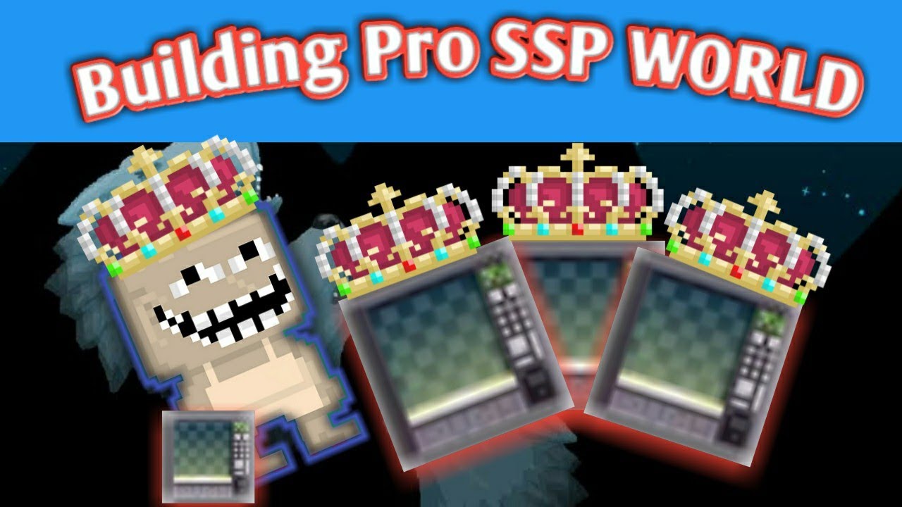 Growtopia | Building Pro SSP World [VENDIH] #2 - YouTube