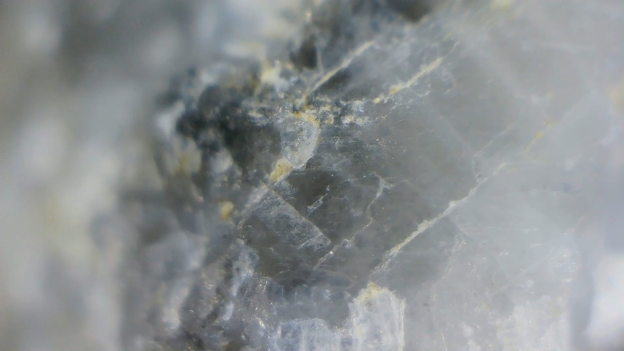 White Crystals, Black Mineral - Quartz Under the Microscope: Ep 15 ...