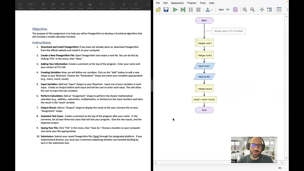 Flowgorithm Flowgorithm Change A Character In A String Stack