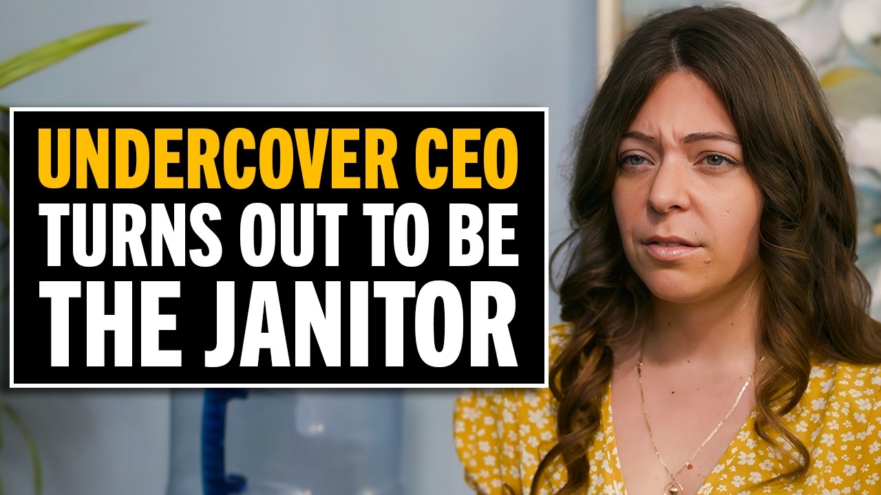 Rude Manager Bullies Janitor, Unaware He's the CEO - YouTube