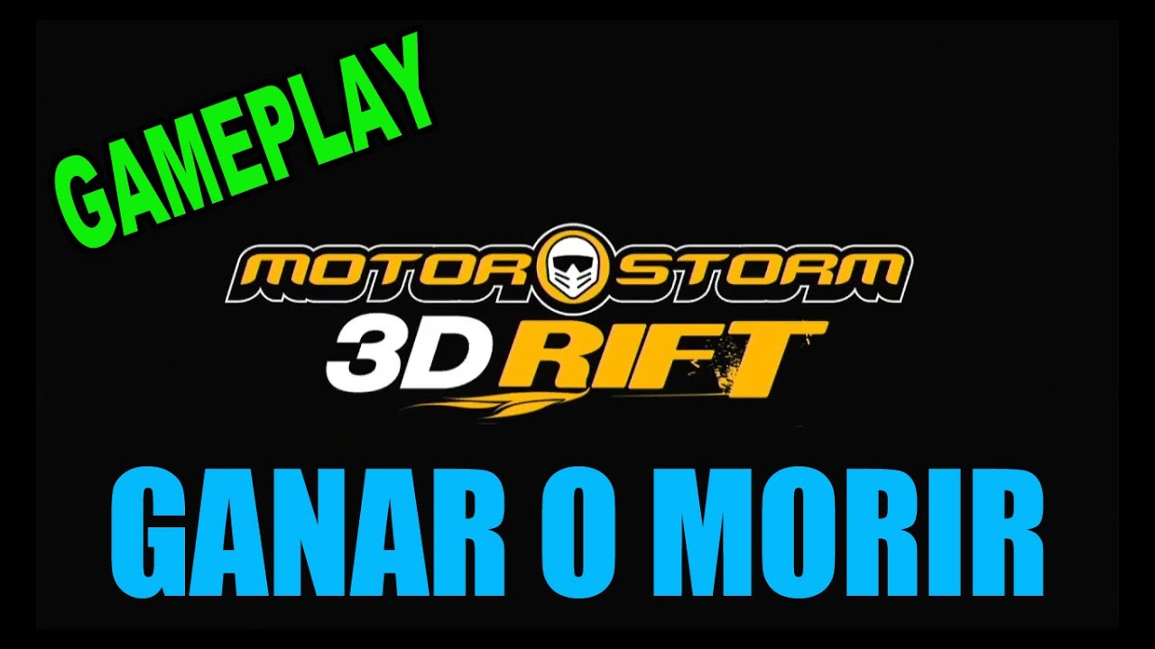 MotorStorm 3D Rift PS3 - Gameplay "GANAR O MORIR" 😱☠ - YouTube