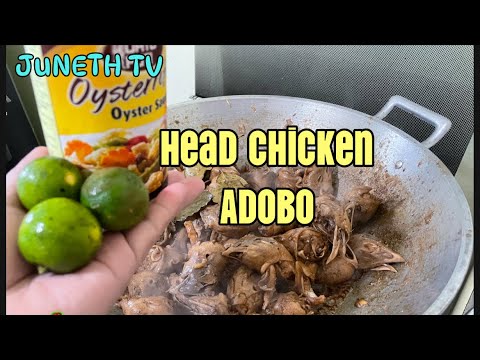 How to cook chicken head adobo #chickenhead #chickenrecipe #lutongpinoy ...