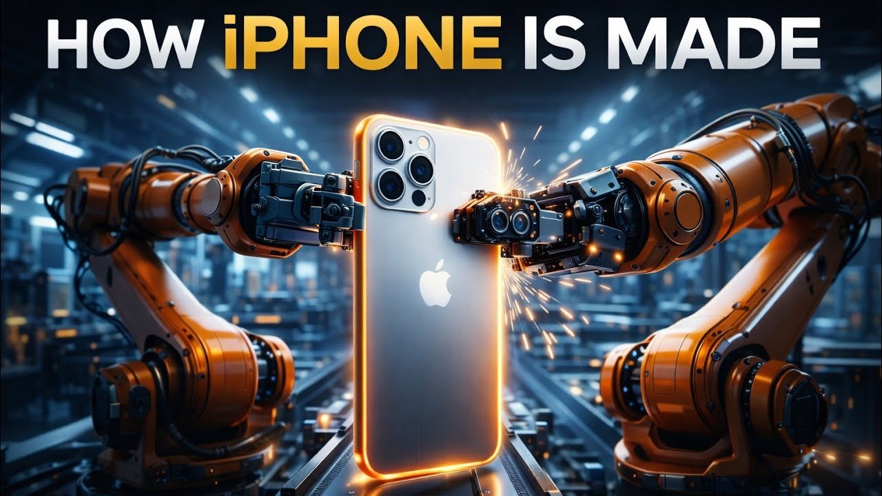 How iPhone Is Made in a Modern Factory | Full Manufacturing Process ...
