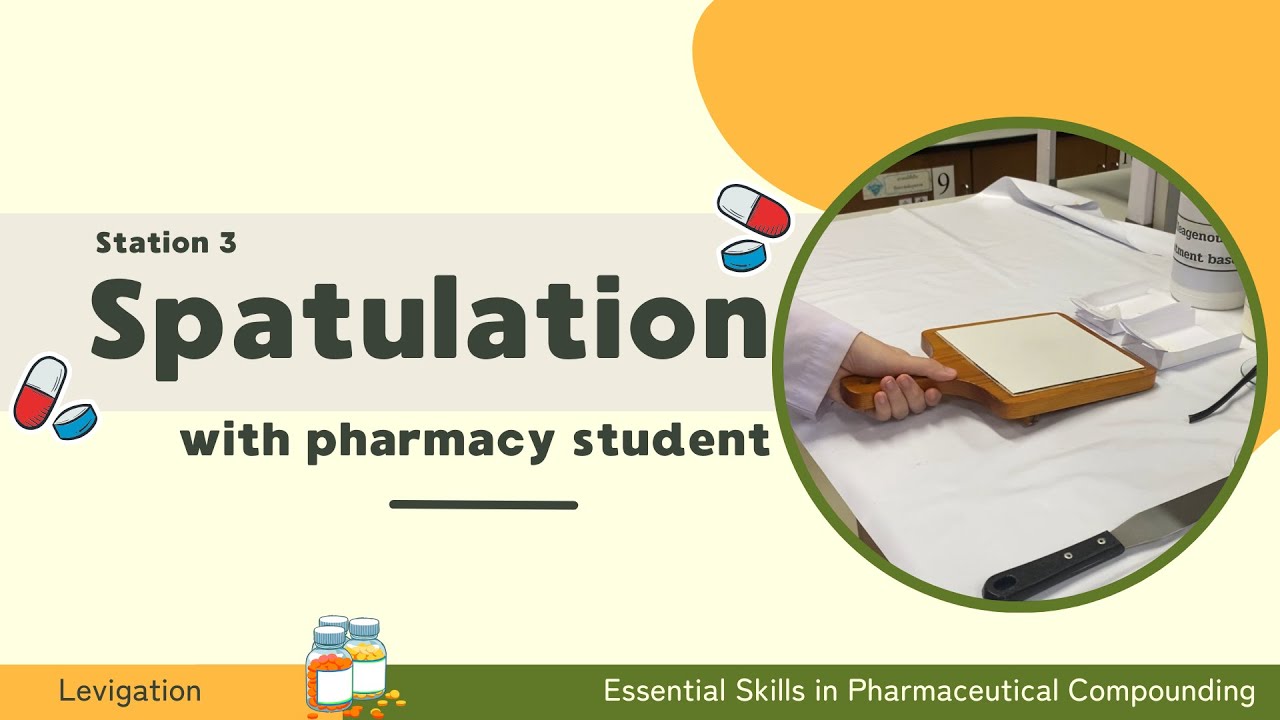 Essential Skills in Pharmaceutical Compounding : Spatulation - YouTube