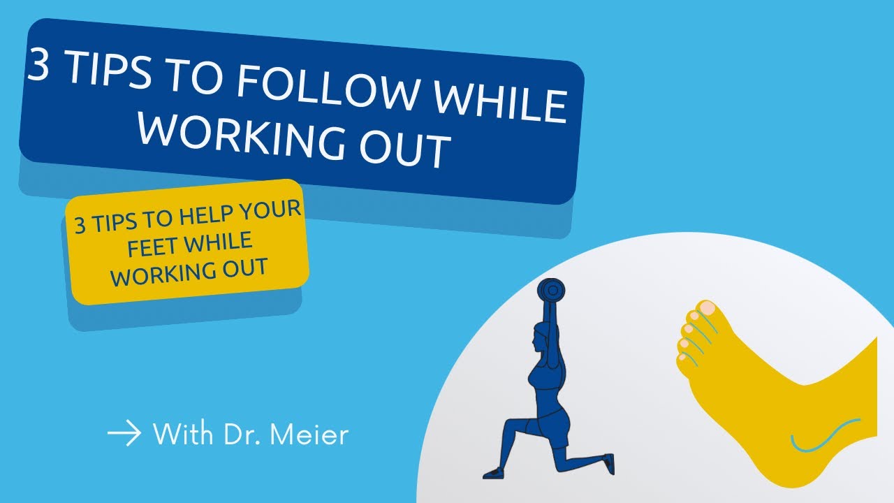 3 tips to help your feet while working out! - YouTube