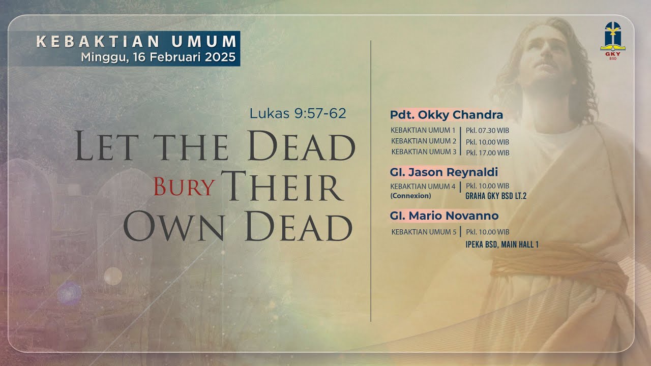 Kebaktian Umum 2, GKY BSD, 16 Februari 2025 - YouTube