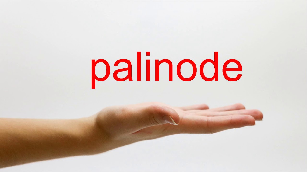 How to Pronounce palinode - American English - YouTube