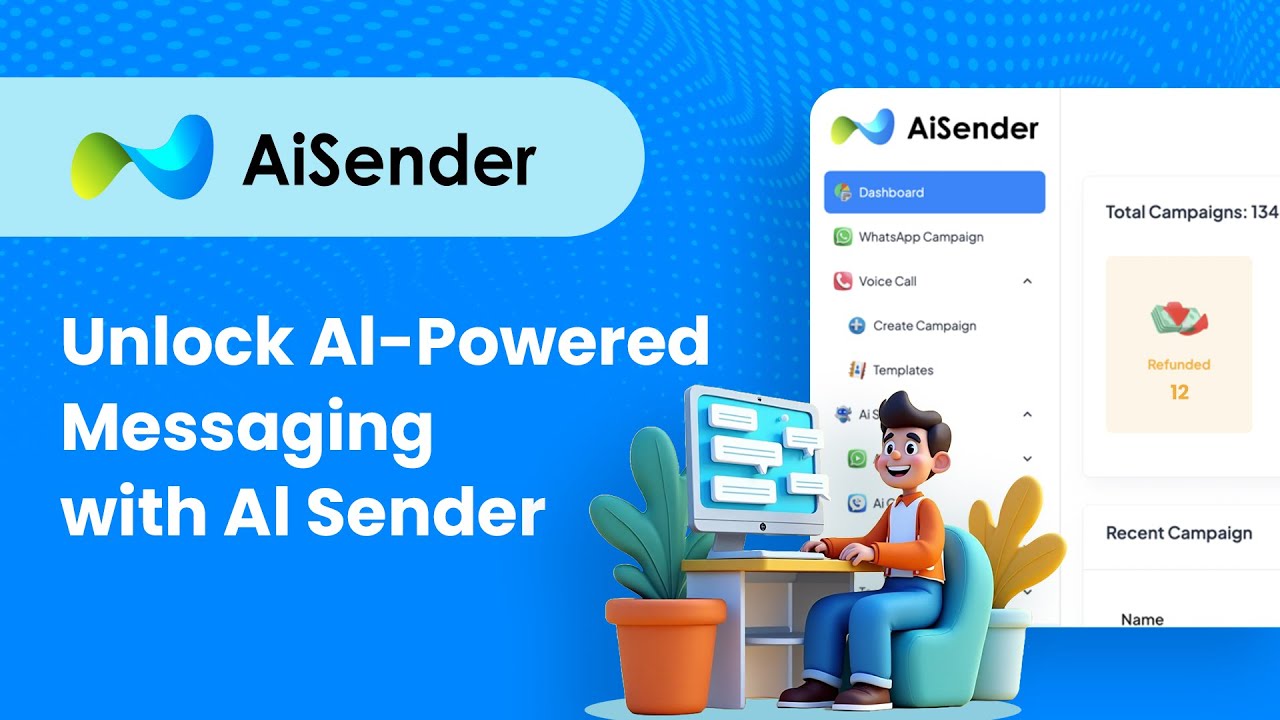 AI Sender: Next-Level WhatsApp & Voice Marketing Platform - YouTube