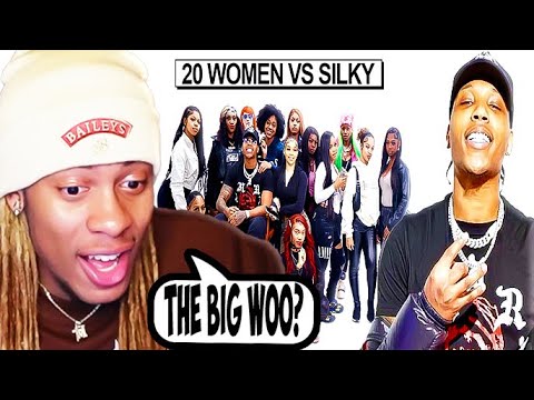20 WOMEN VS 1 STREAMER: SILKY REACTION ! BRO WENT HOME WITH A BOP ...