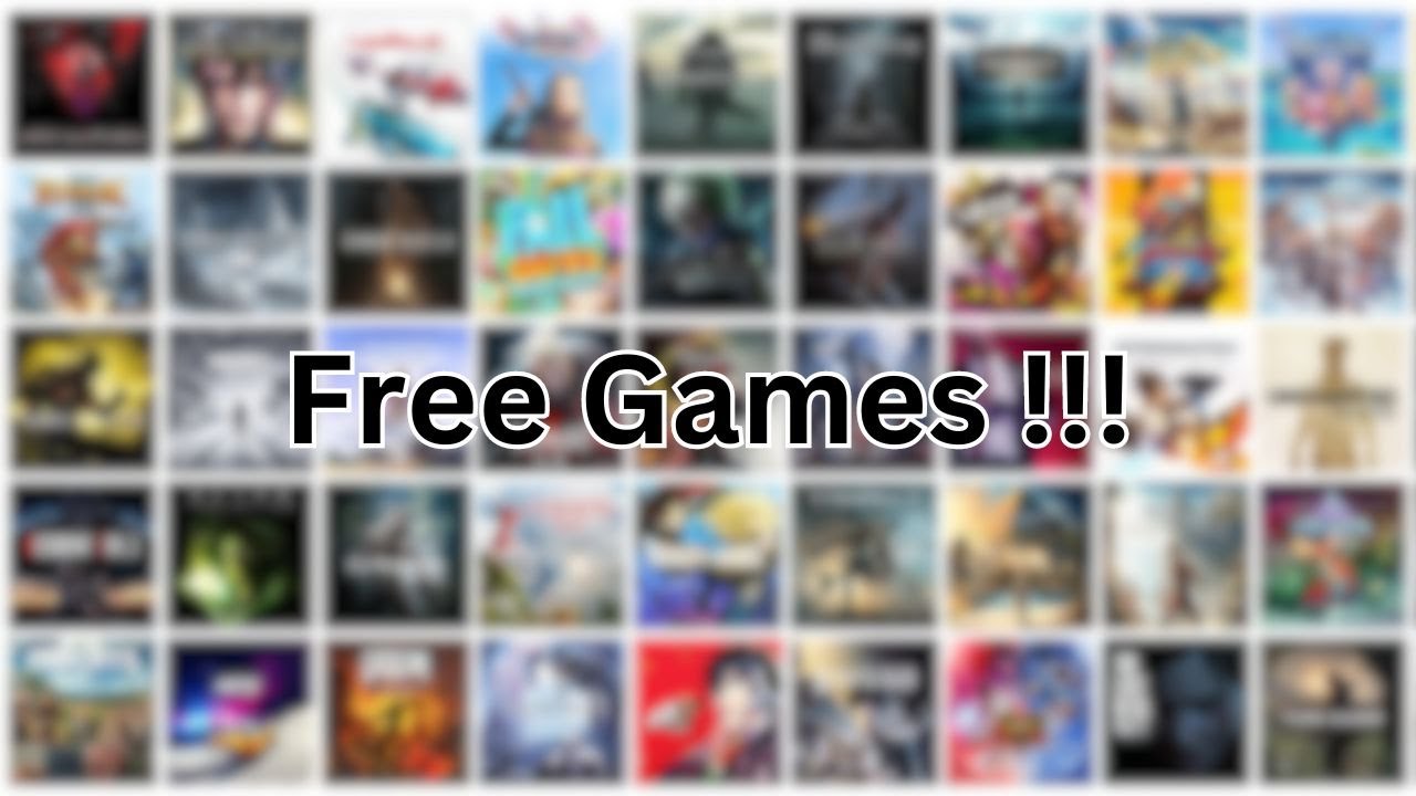 Free Games This Week !!! - YouTube