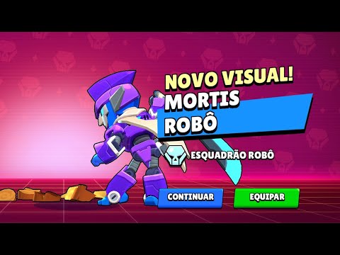 Brawl Stars Comprando Mortis Robo - YouTube