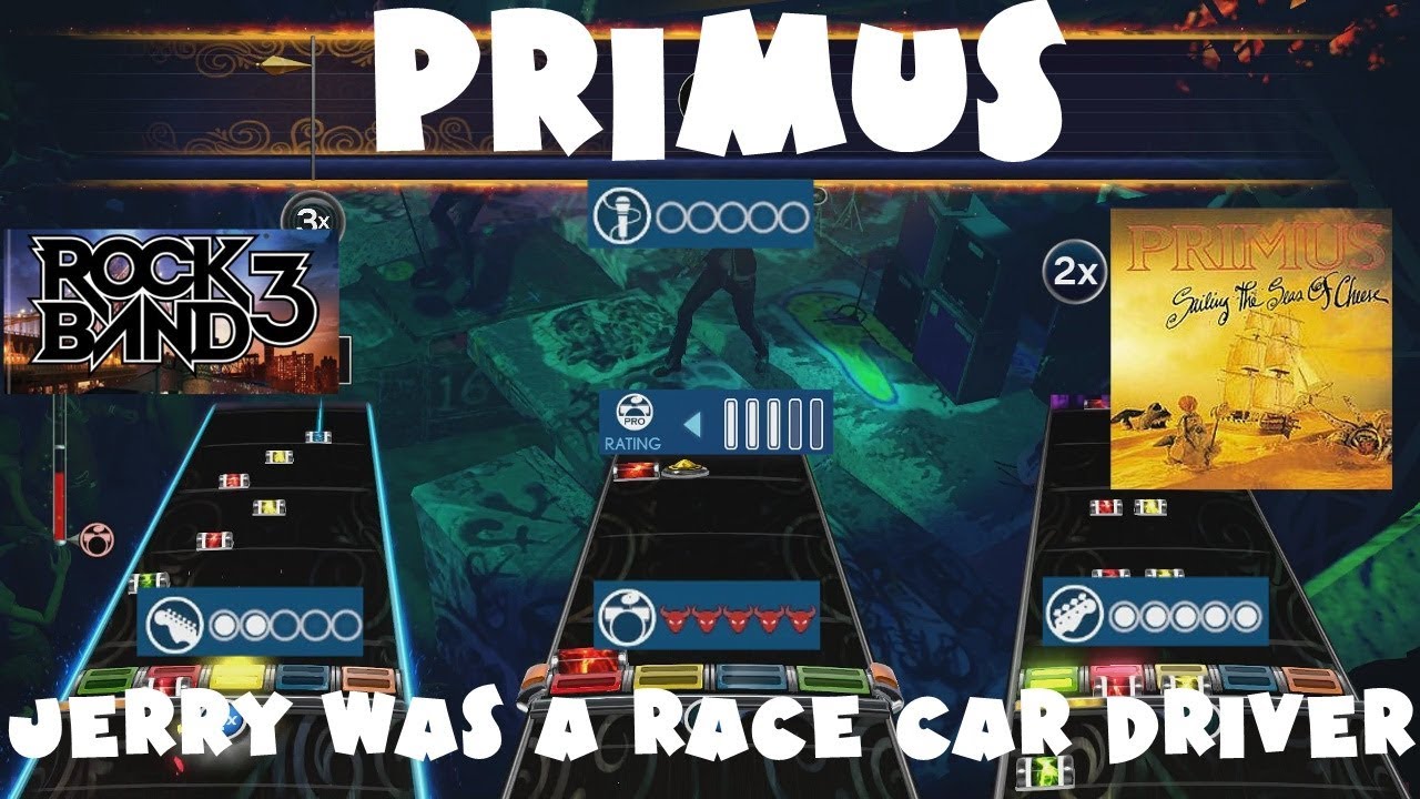 Primus - Jerry Was a Race Car Driver - Rock Band 3 Expert Full Band ...