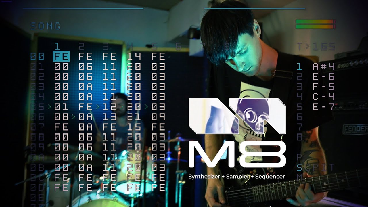 VRUMZSSSR - Punky tune (with Dirtywave M8 Tracker / First song) - YouTube