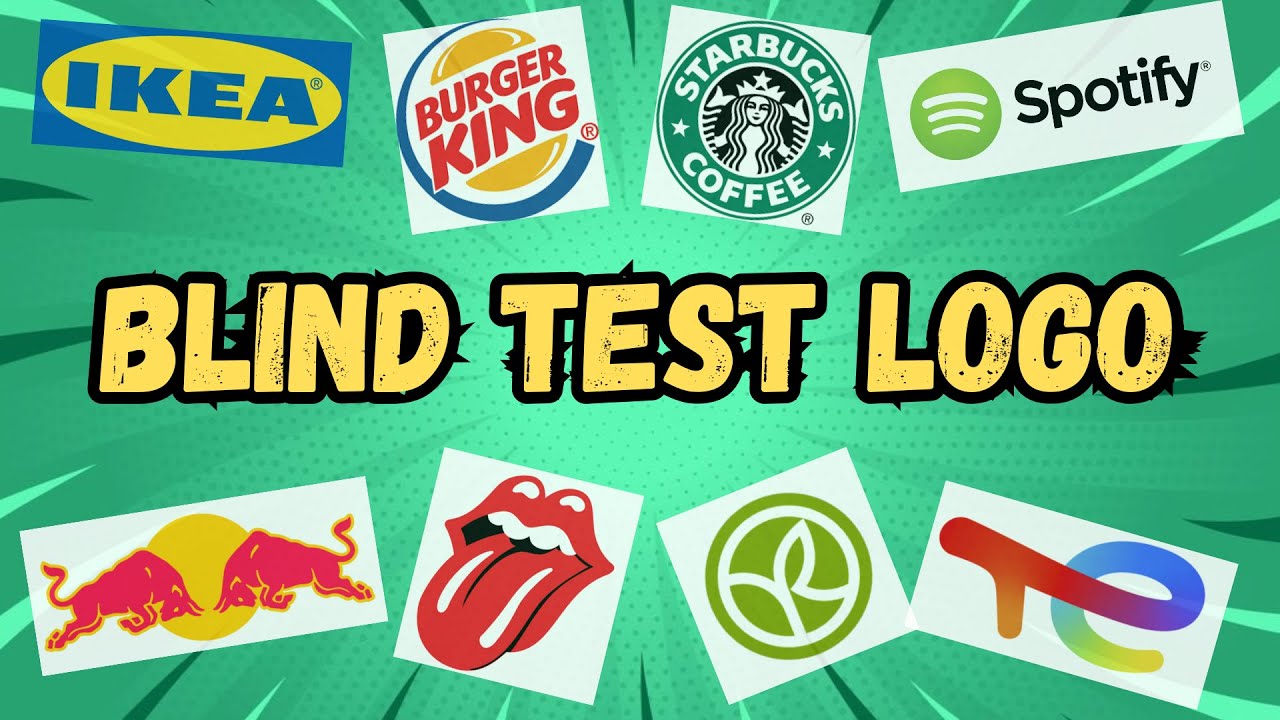 BLIND TEST LOGO - GUESS THE LOGO CHALLENGE - YouTube