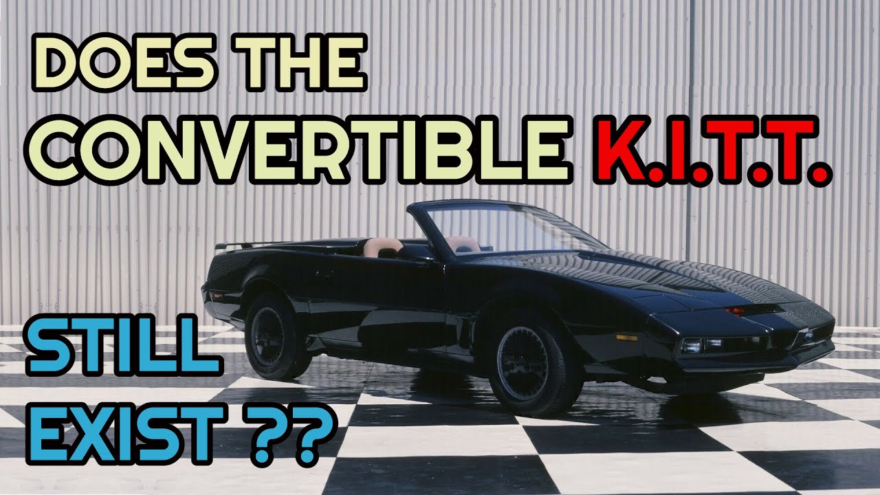 Does the Convertible KITT Still Exist? See the Car that ALMOST Became ...