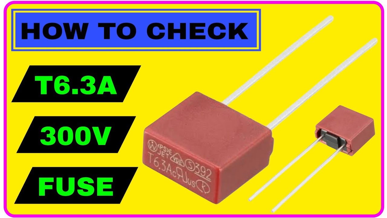 T6.3A FUSE TESTING WITH MULTIMETER IN HINDI ️ || HOW TO CHECK T6.3A ...