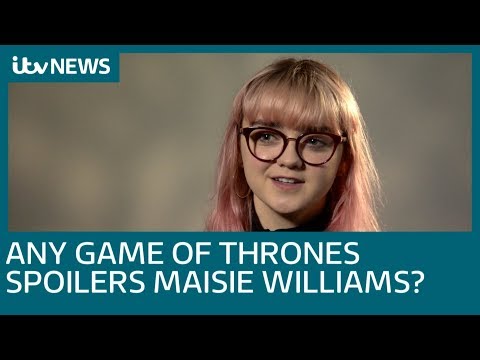 Maisie Williams on Game of Thrones Season 8 and helping young people into the industry   | ITV News