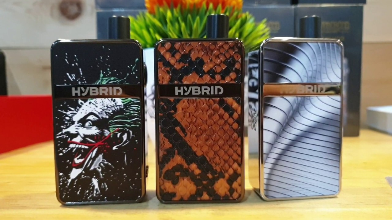 hybrid pod by r-vape - YouTube