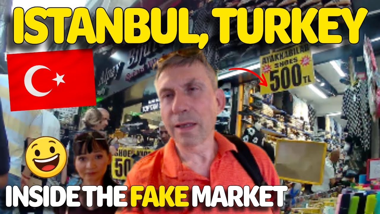 Inside Istanbul’s Fake Market! Grand Bazaar + Spice Bazaar Walking Tour ...