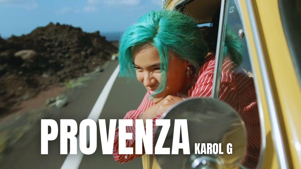 KAROL G - Provenza (Letra/Lyrics) - YouTube