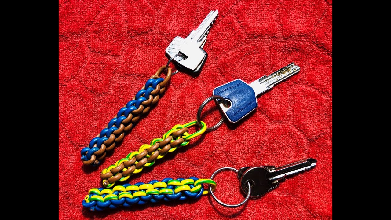 How To Make Your Customized Keychain 🗝️ From Electric Wires - YouTube
