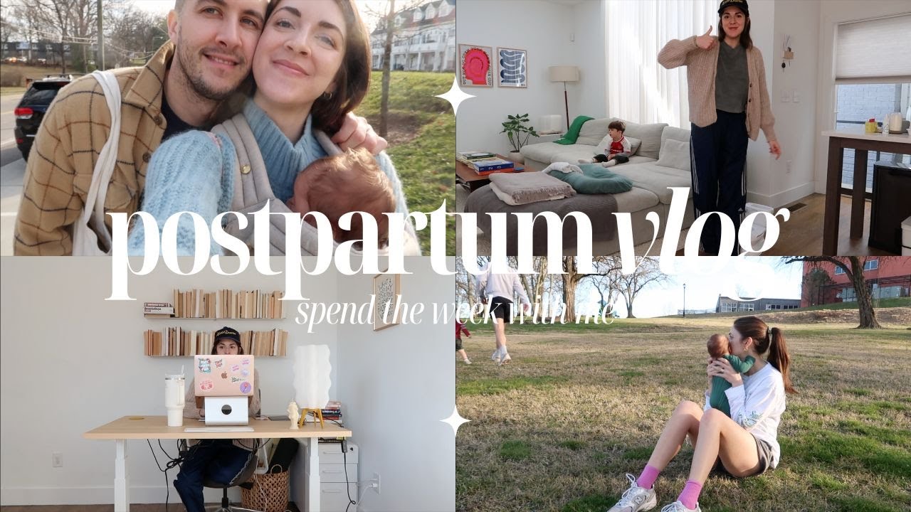 postpartum vlog: a week in the life - YouTube