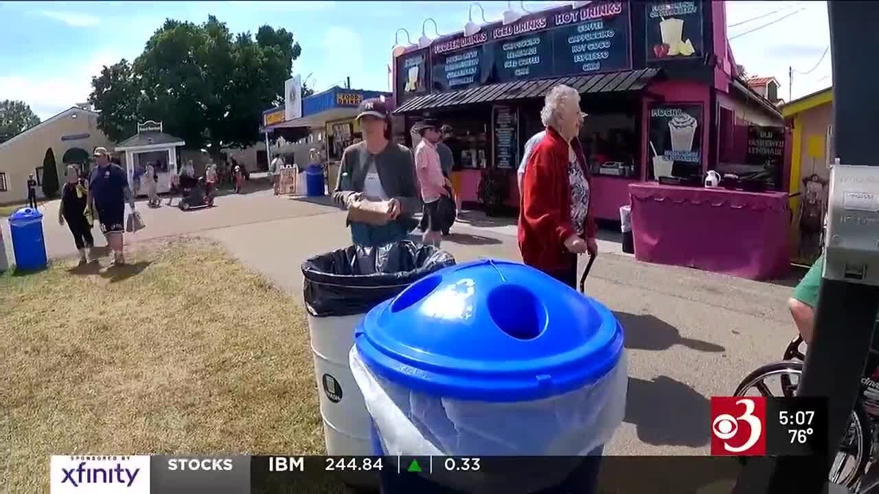 What happens to all the waste at the fair? - YouTube
