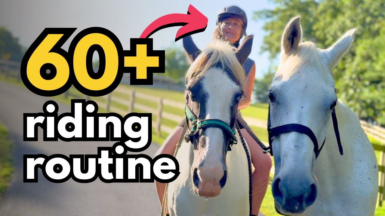 My 60-Year-Old Mom’s Bareback Riding Routine - YouTube