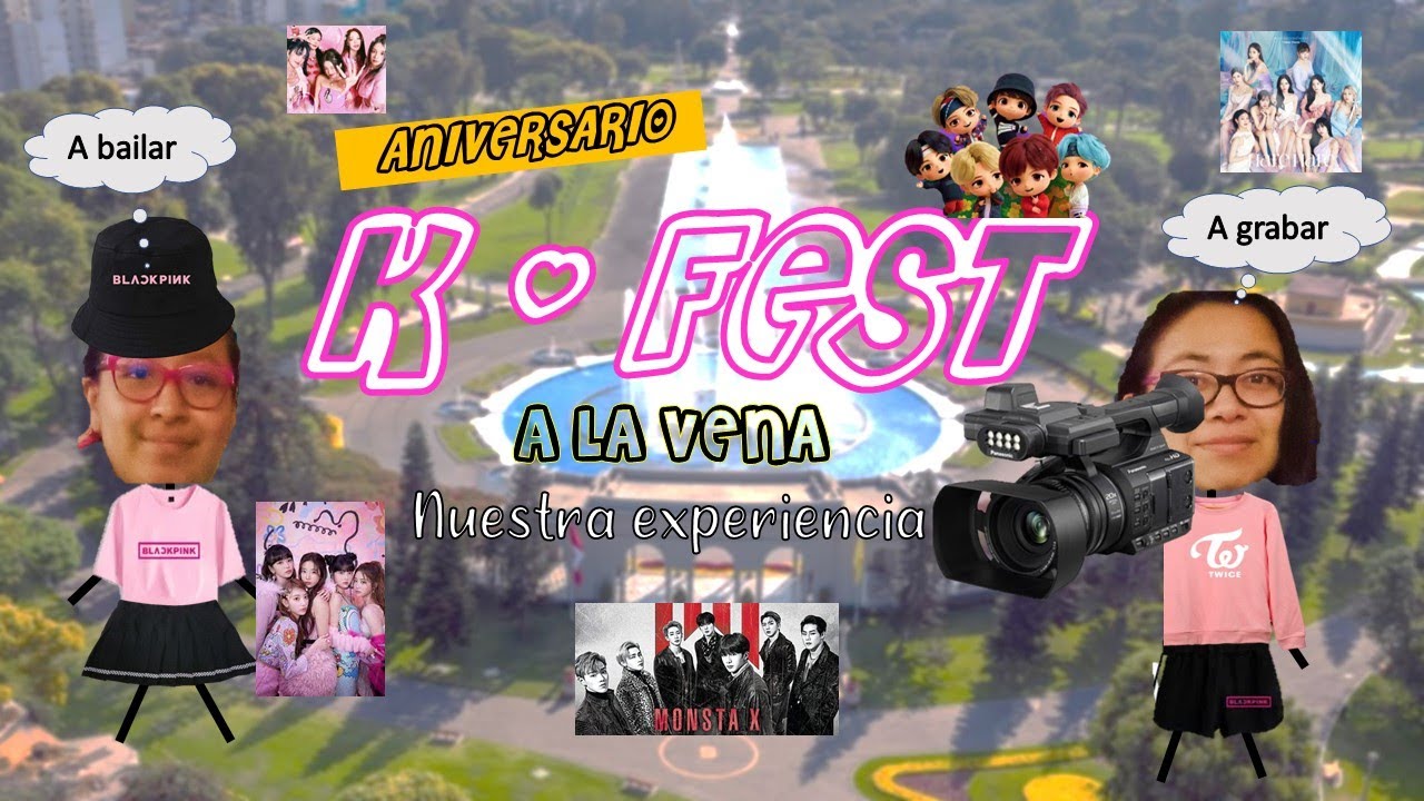 KPOP FESTIVAL || K- FEST EN EL CIRCUITO MÁGICO DEL AGUA - YouTube