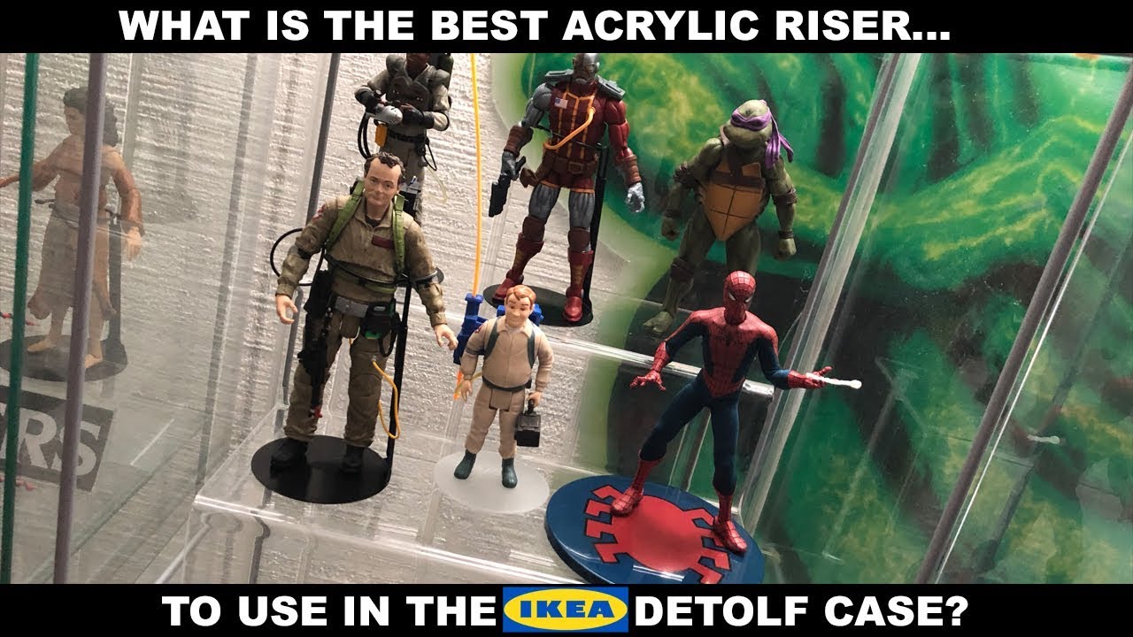 The Best Acrylic Riser For The Ikea Detolf Case To Display 5" 6" 7 ...