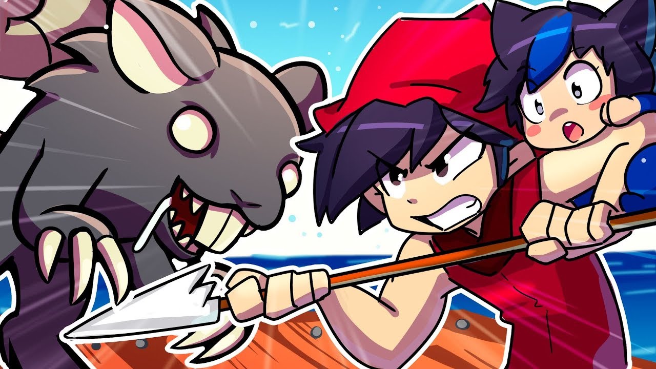 Guy and Girl FIGHT Giant Rat With Baby! | Raft The New Chapter #5 - YouTube