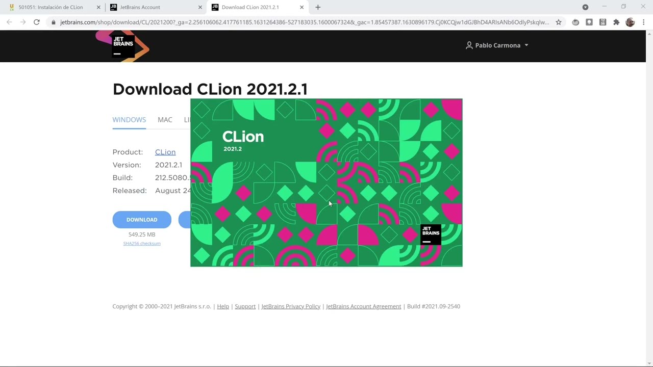 Videotutorial - Cómo instalar CLion - YouTube