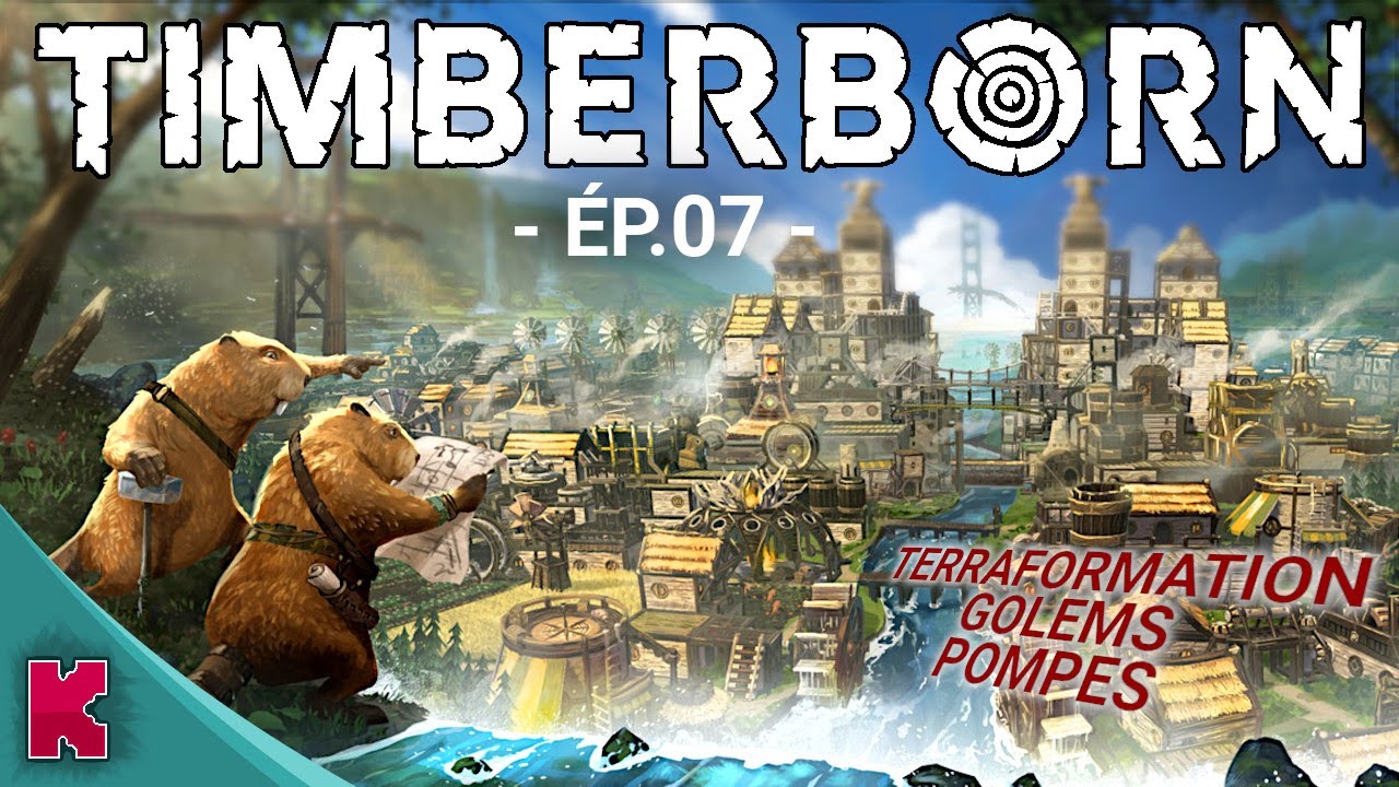 Batteries à gravité, Fonderies, Temple ! // ép.07 // Timberborn ...