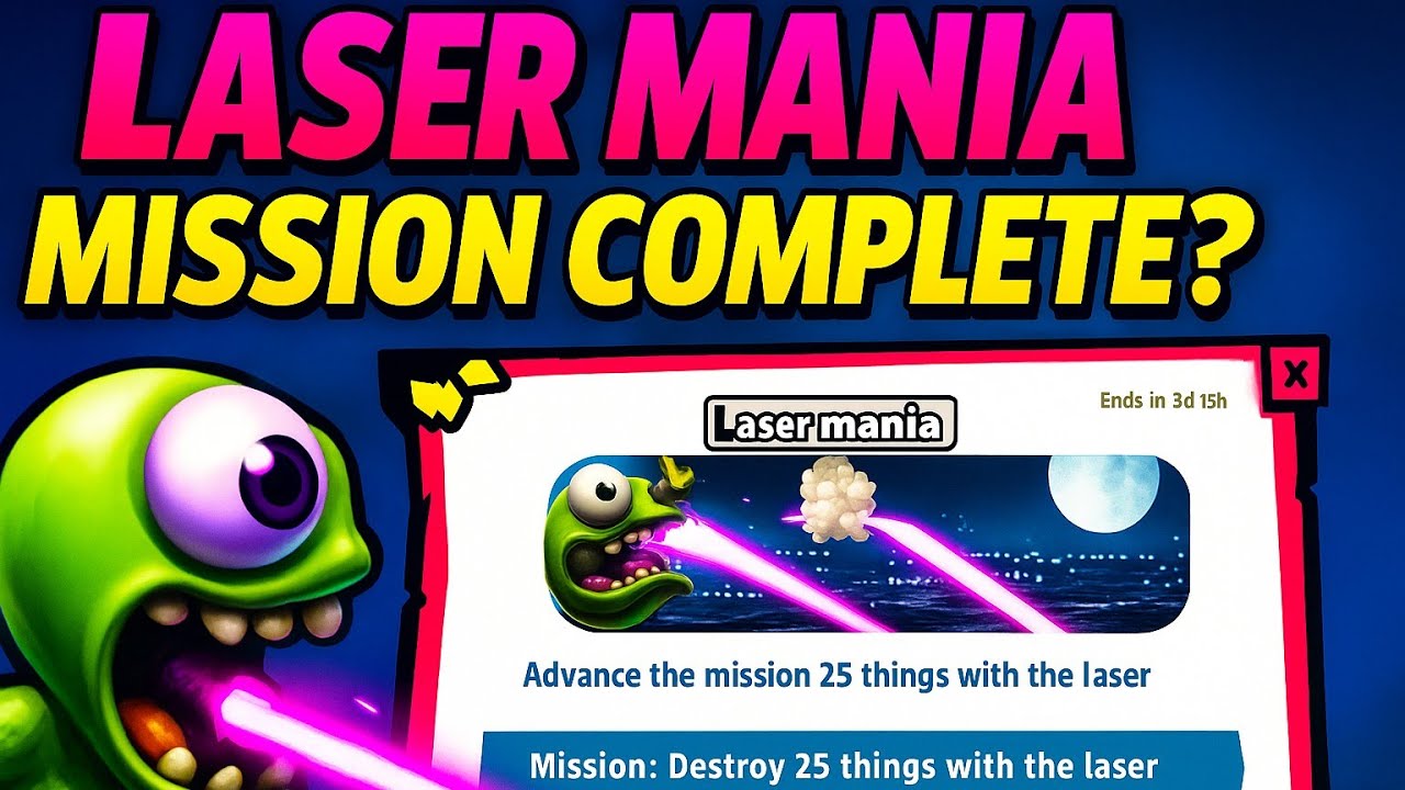 🔥 Laser Mania Mission in Zombie Tsunami – Laser Se Kharab Kiya Sab Kuch! 💥 - YouTube