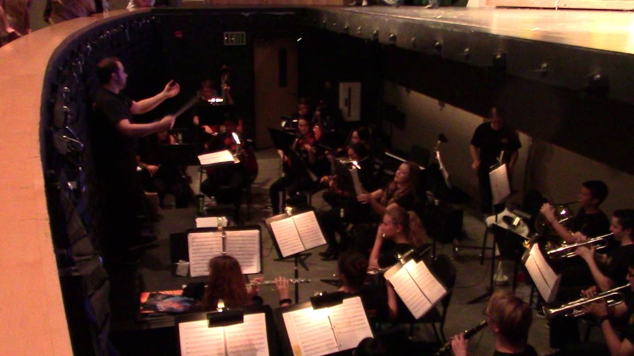 "Oklahoma!" Overture Rehearsal with MMHS Pit Orchestra - YouTube