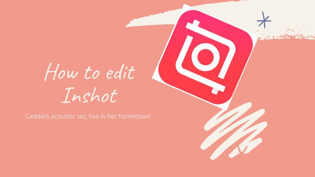 How to Make A INTRO using INSHOT - YouTube