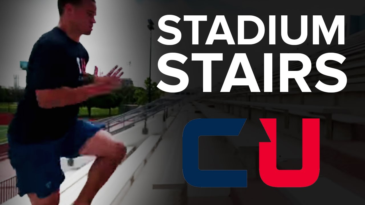 Stadium Stairs | CoachUp Football Training - YouTube