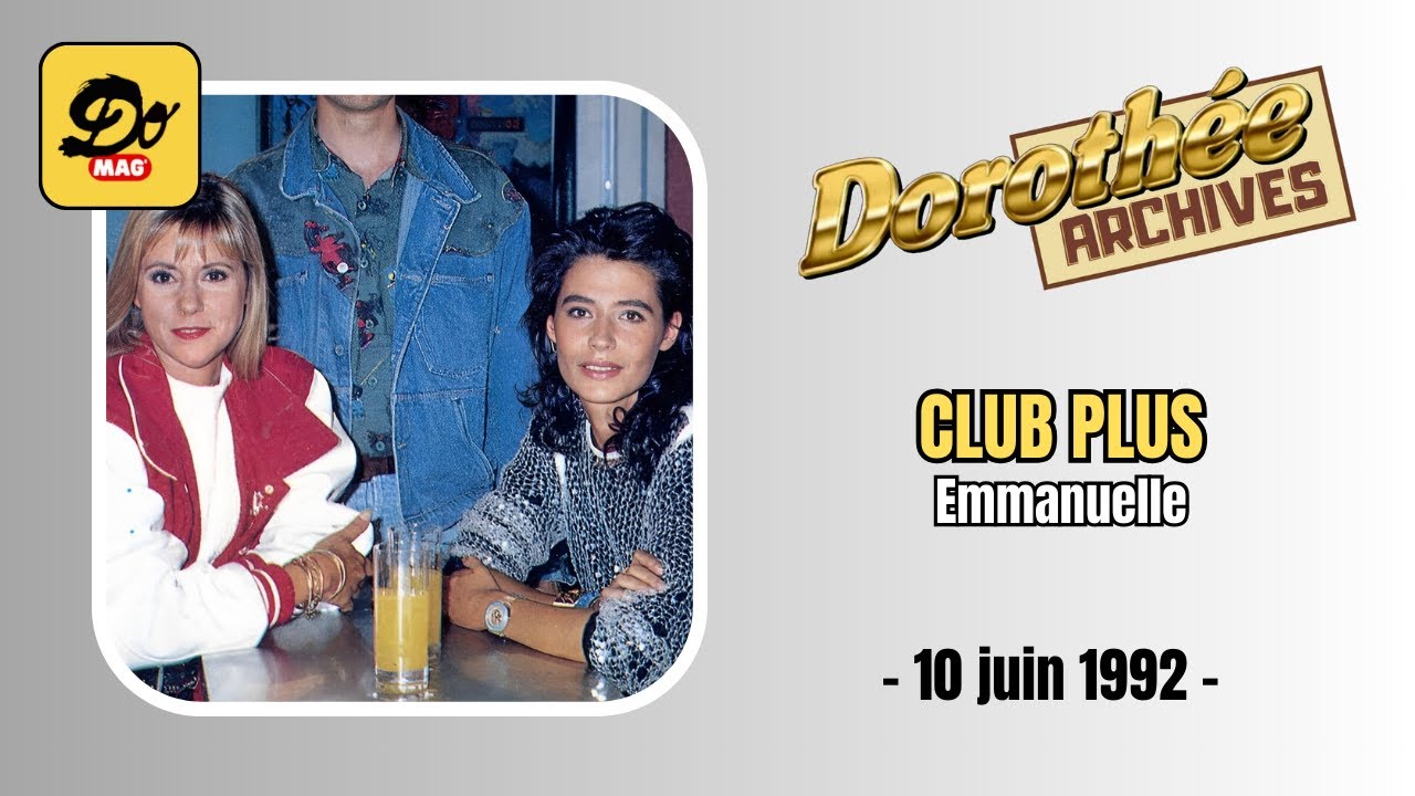 Club Plus - Emmanuelle - 10 juin 1992 - YouTube