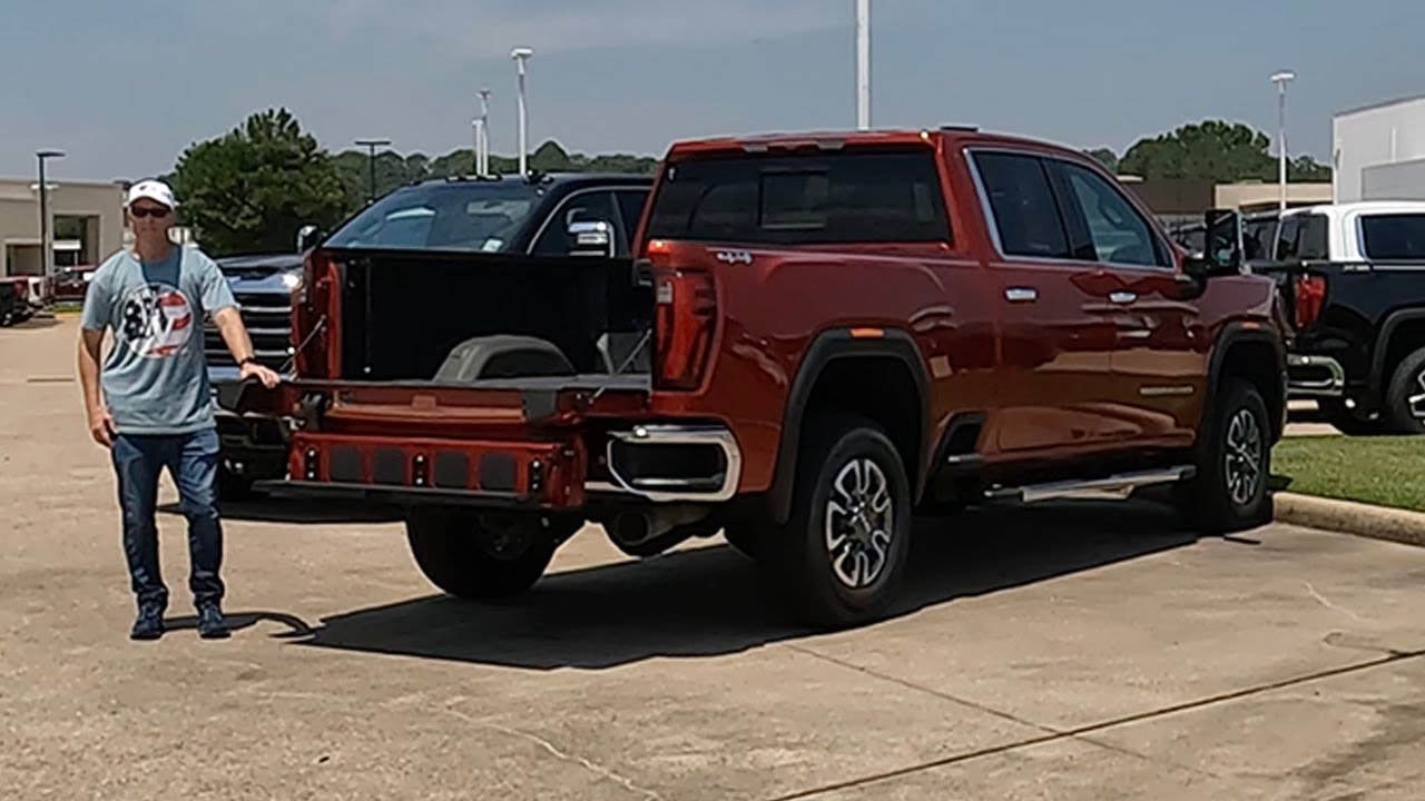 2024 GMC Sierra Tutorials - MultiPro Tailgate Demonstration - YouTube