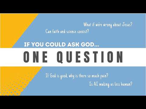08/23/2026 - ONE QUESTION: If God Is Good, Why Is There So Much Pain? - Don Dodge