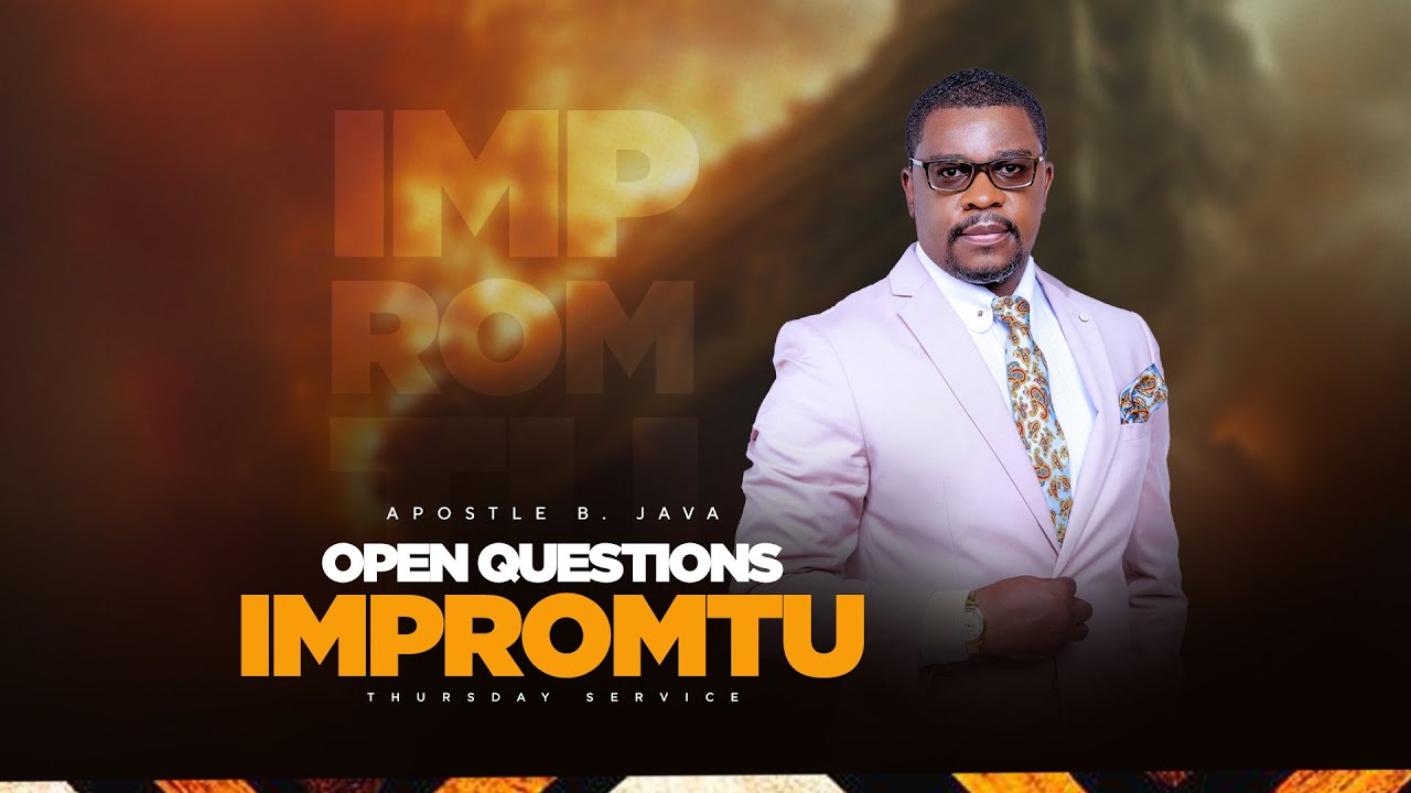 MIDWEEK SERVICE: OPEN QUESTIONS IMPROMPTU - YouTube
