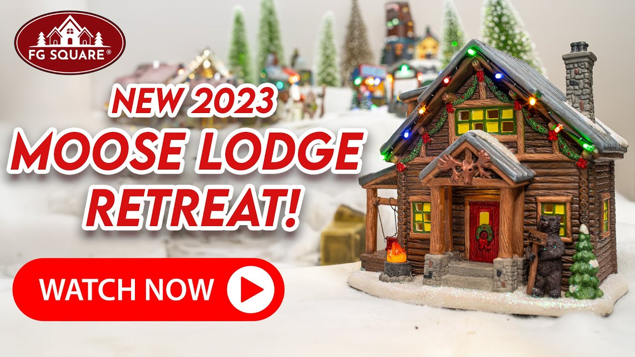 Moose Lodge Retreat Village - A Cozy Christmas Hideaway | FG Square ...