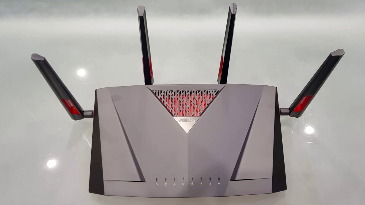 Router WIFI Asus RT-AC88U [2019.02.19] - YouTube