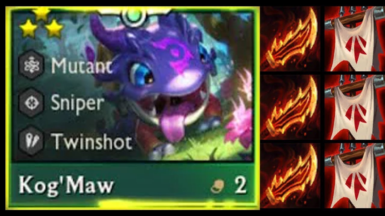 3 Star Pog'Maw Max ATK SPEED - TFT SET 6 - YouTube
