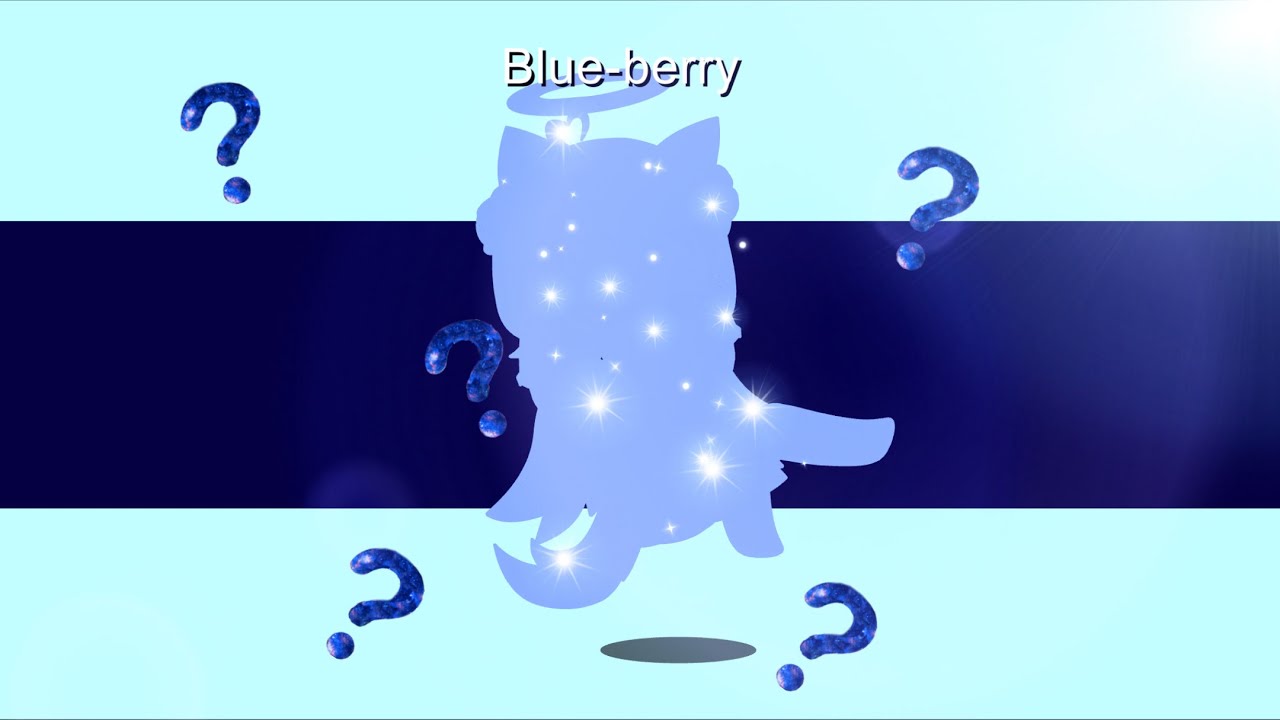 Recreating one of my gacha life characters (Blueberry) - YouTube