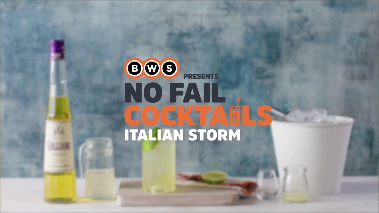 Italian Storm Cocktail | BWS - YouTube