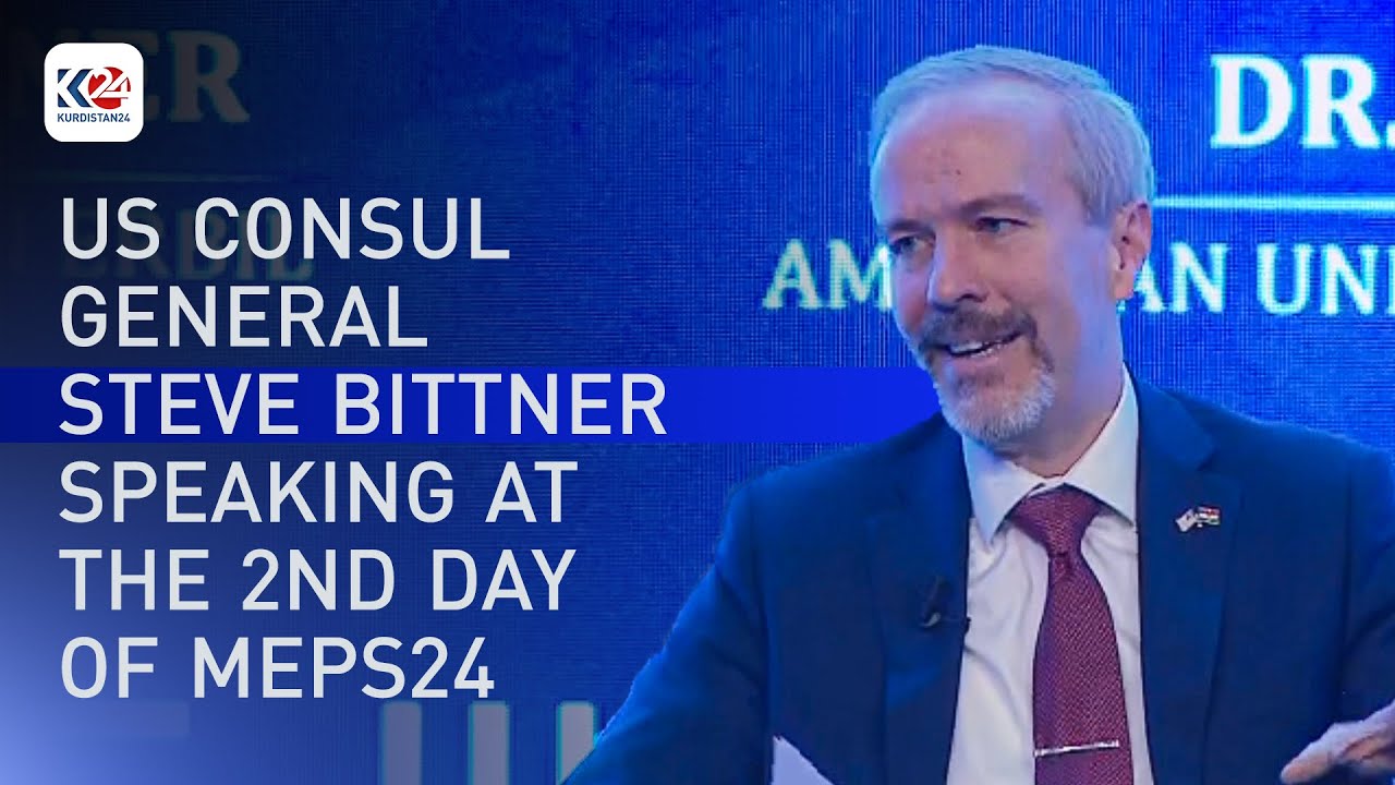 US Consul General Steve Bittner Speaking at the 2nd Day of MEPS24 1 ...