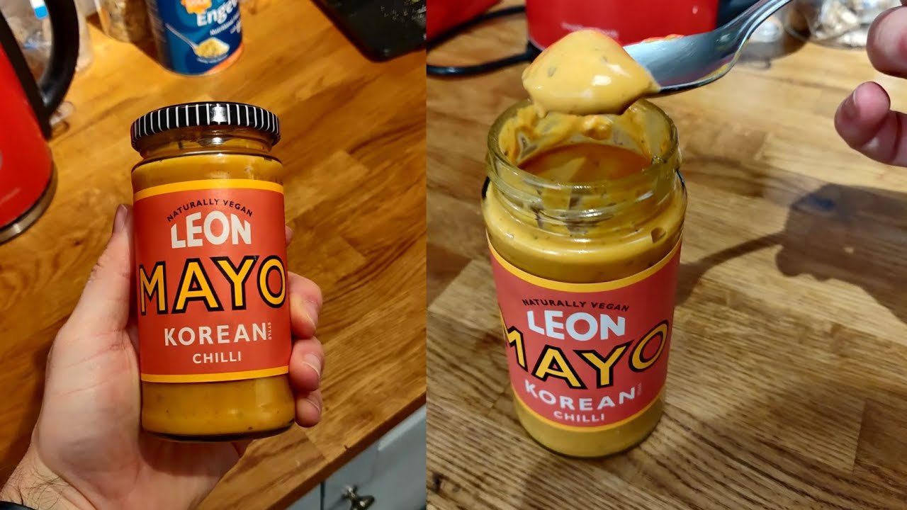 Leon Naturally Vegan Korean Chilli Mayo - YouTube