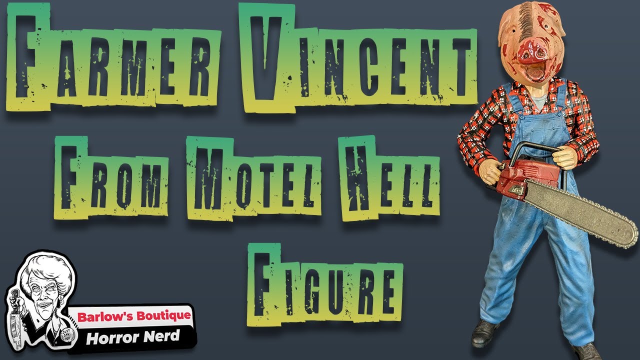 Motel Hell Farmer Vincent Figure By Trick Or Treat Studios - YouTube