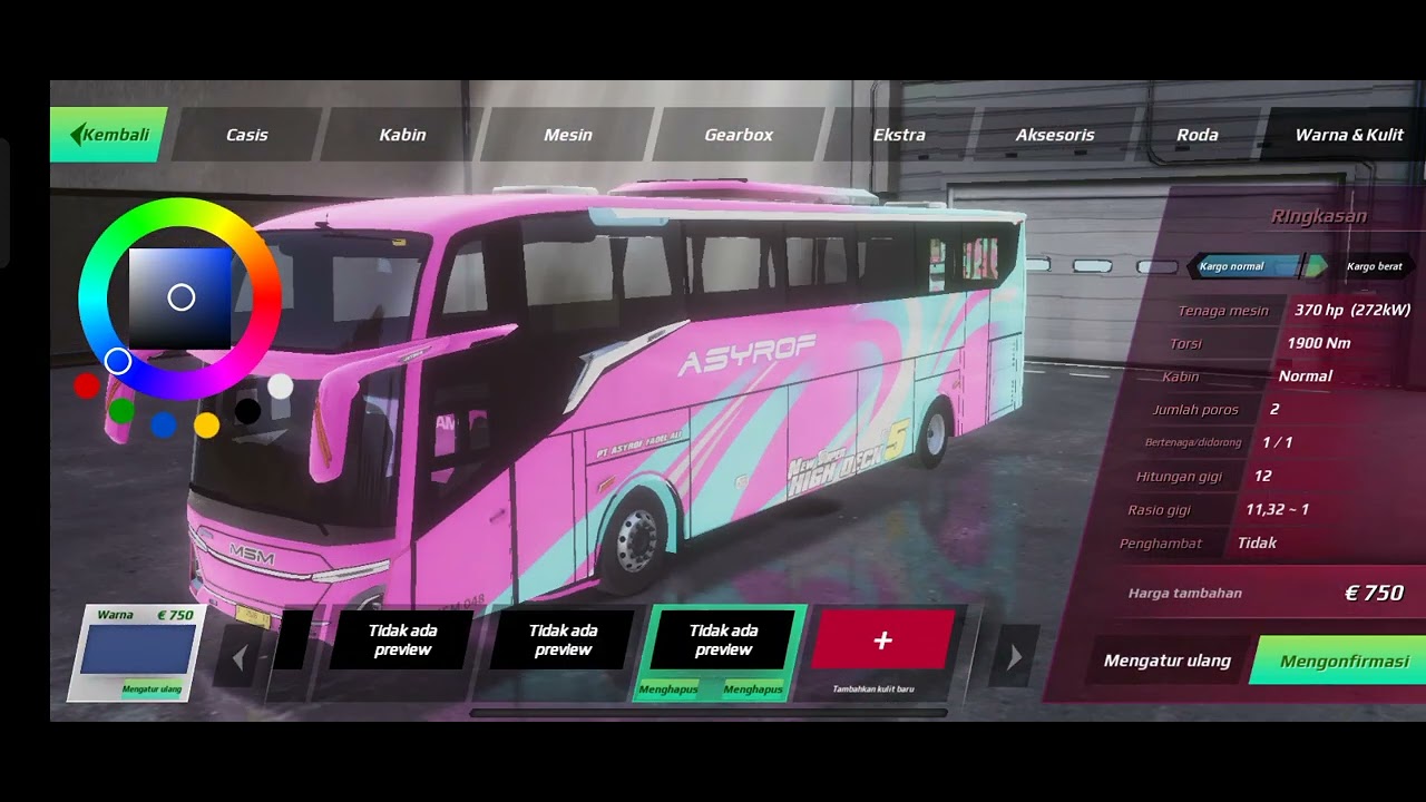 Share livery toe3 mod bus Jb5|FREE - YouTube